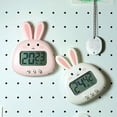 Farfi Alarm Timer Large Screen Precise Timing Cartoon Rabbit Kitchen ...