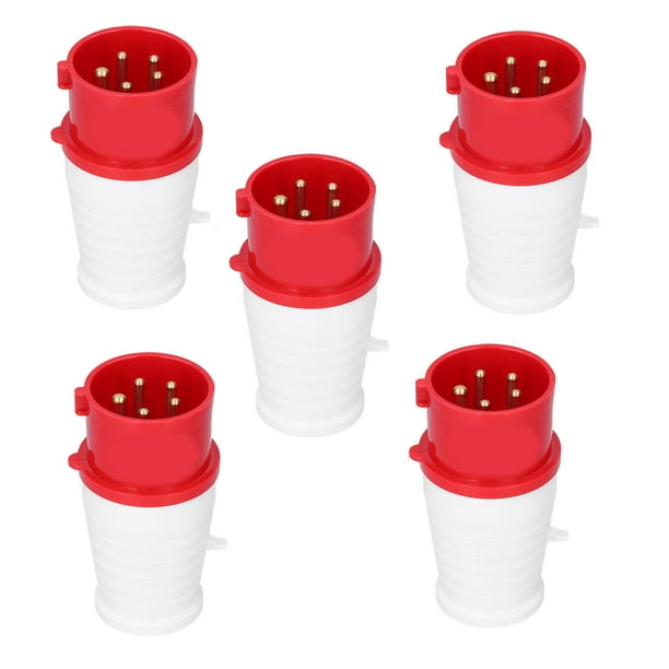 Conector industrial, 5 piezas ZNG‑015 Conector industrial Pin Enchufe ...