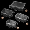 6 Pieces Mini Plastic Clear Beads Storage Containers Box for Collecting ...