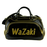 Japan WaZaki Black Gold Turf Line Waterproof Classic Duffle Golf Bag ...