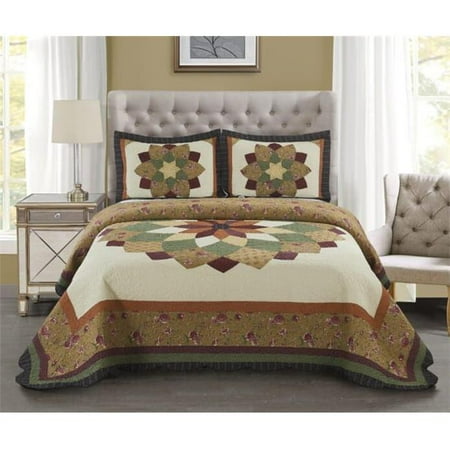 Hamilton Hall 24381903BDS-MUL Barstowe Bedspread, Queen | Walmart Canada