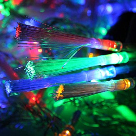 33FT Fiber Optic 60 D Fairy String Lights Starburst Firework Light for ...