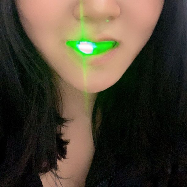 Baohd Halloween Flashing Mouth Teeth For Spooky And Spectacular Look ...