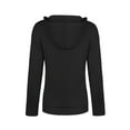 Lyxssbyx Womens Hoodies With Zippers Womens Casual Solid Color Hooded