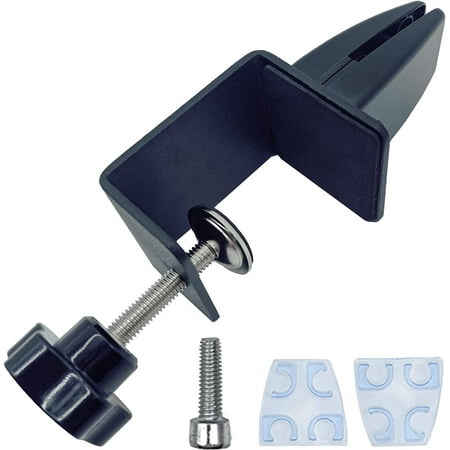 SICED Aluminum Desk Divider Panels/Clamp/Bracket Adjustable Screen Clip ...