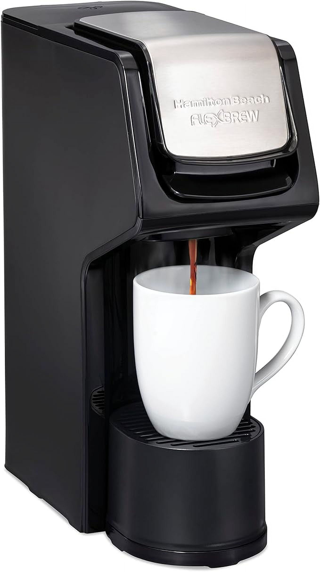 Hamilton Beach 49918 FlexBrew - Cafetera de una sola porción compatible ...