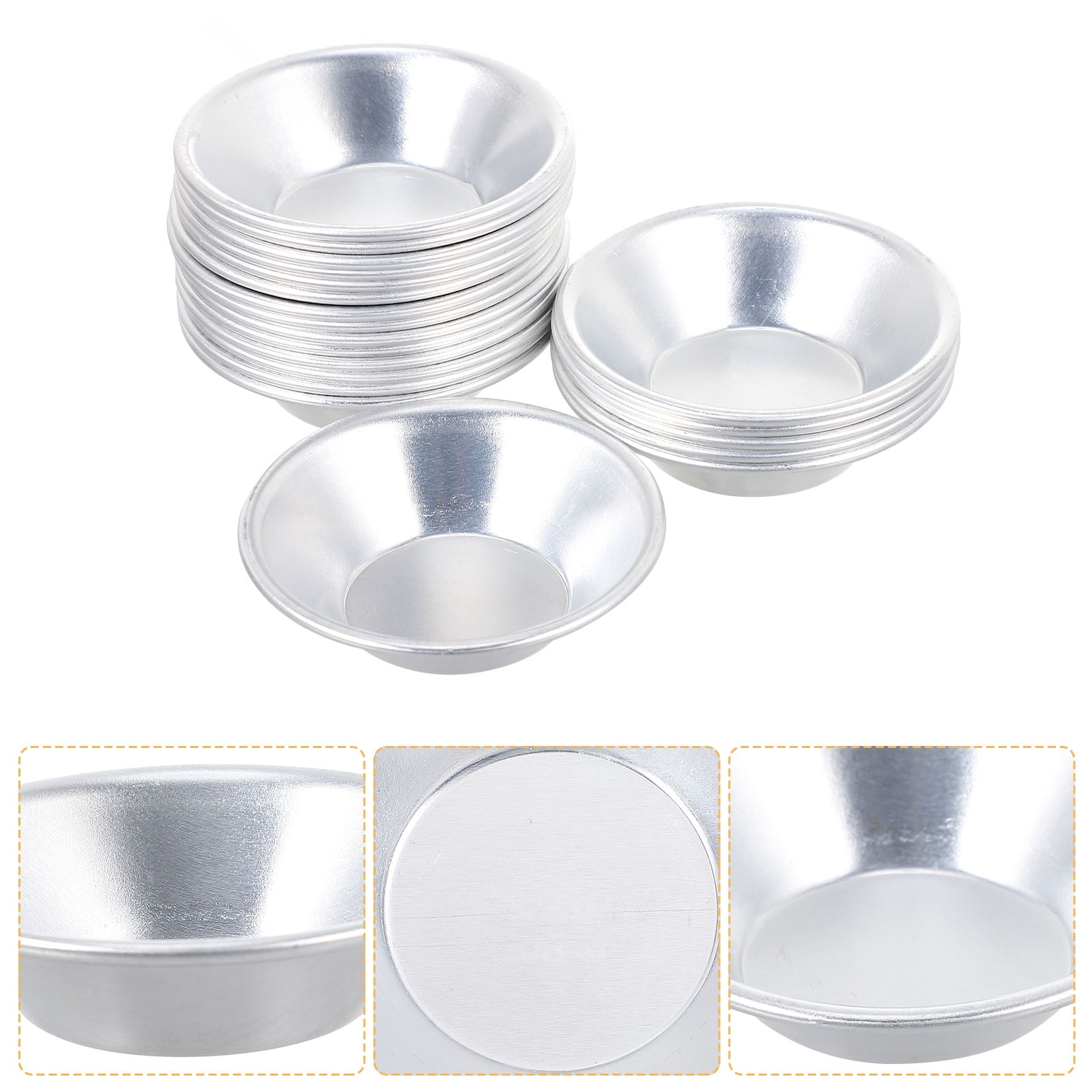 Click here for Horialence 20set Non Stick Egg Tart Molds Aluminum... prices