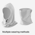 Breathable Full Face Sunshade Mask for Men with Detachable Neck ...
