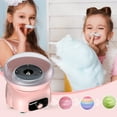 Omewoold Cotton Candy Machine, 500W Pink Candy Floss Sugar Maker ...