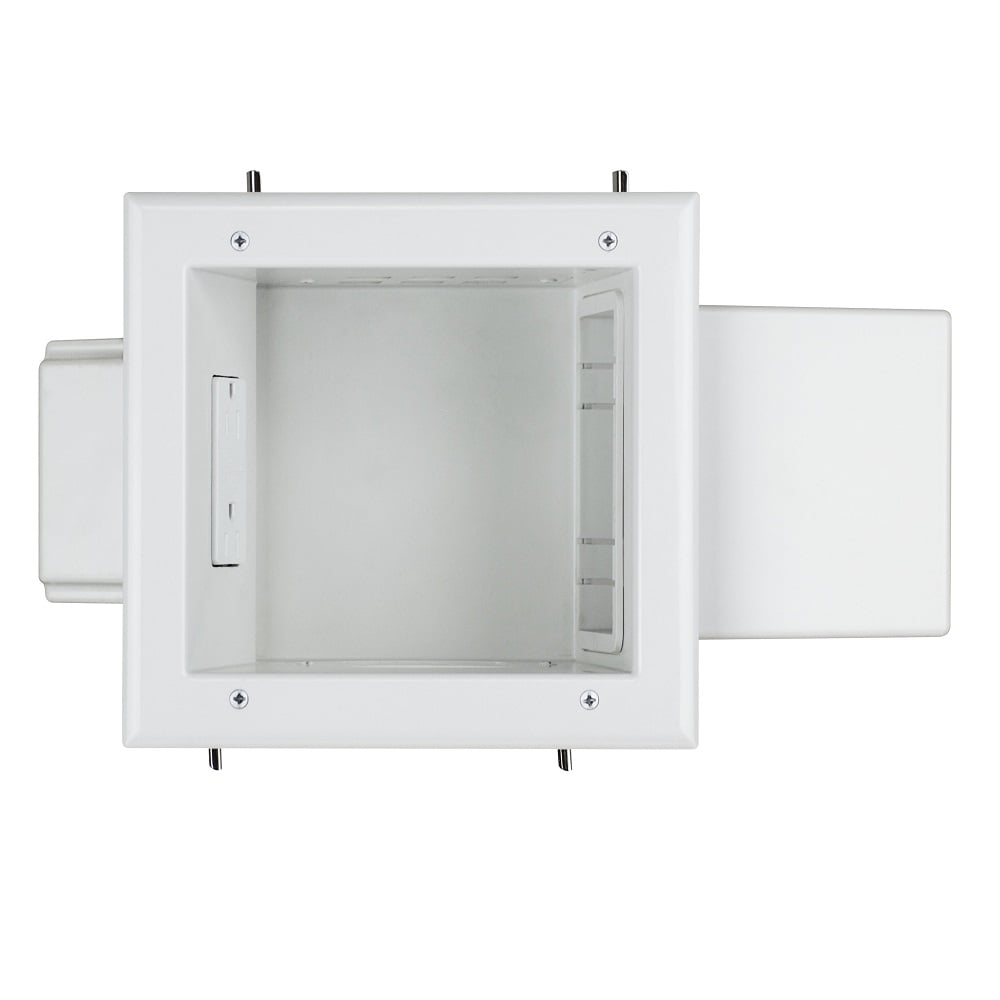 ACCL Expandable Media Box w/ 15 Amp/125 Volt Duplex Receptacle, ETL, 4 ...