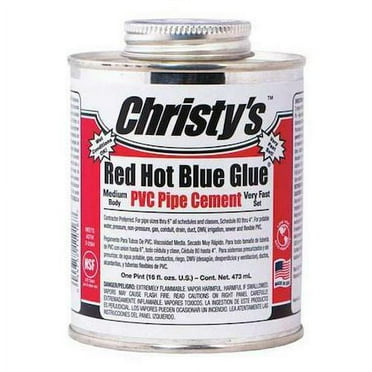 T CHRISTY ENTERPRISES RH-RHBV-HP 8OZ VOC Blue PVC Cement - Walmart.com