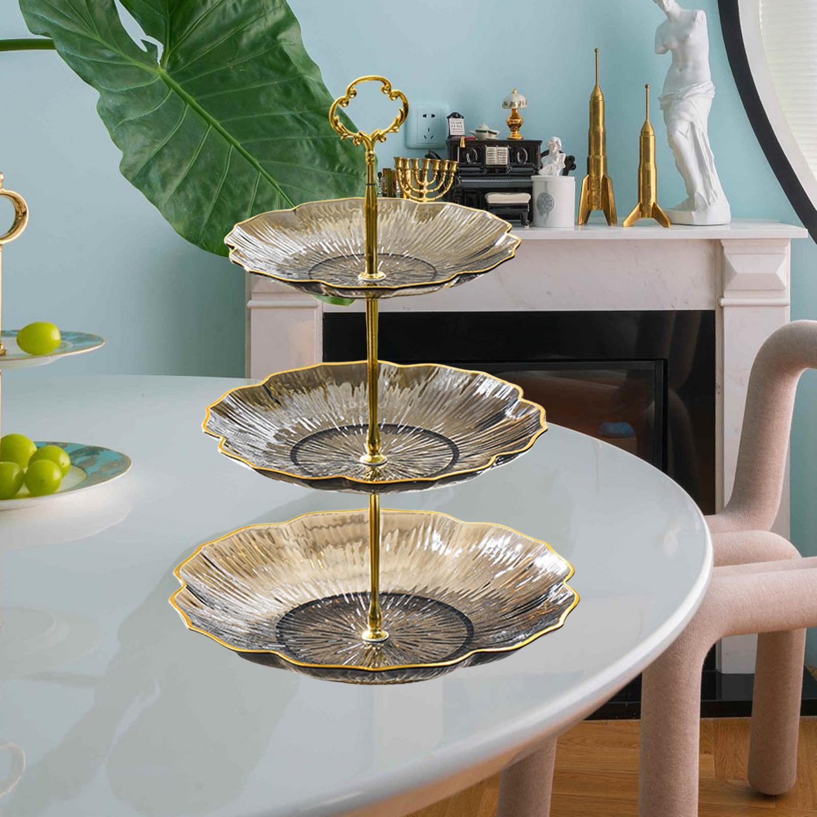 Cupcake Stand Fruits Snack Serving Tray Tea Party Serving Platter ...