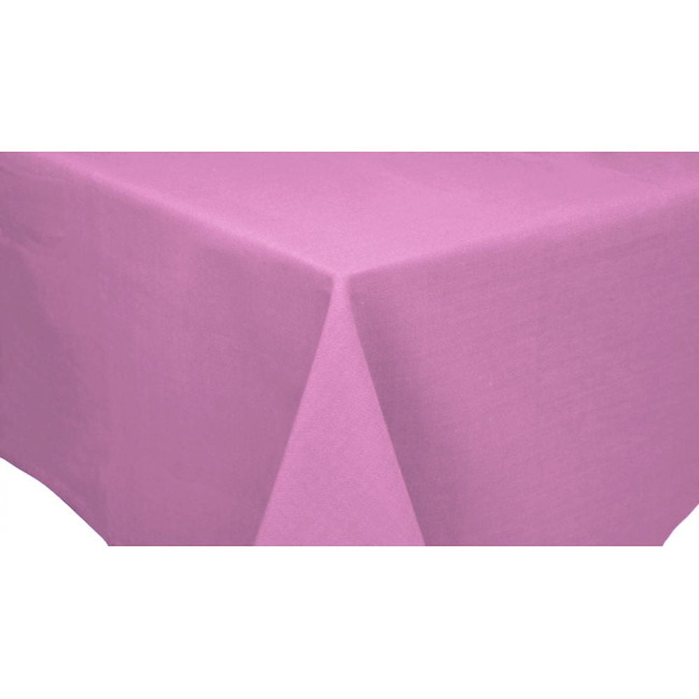 52 "x 52" Dusty Rose Solid Color Table Cloth - Walmart.com