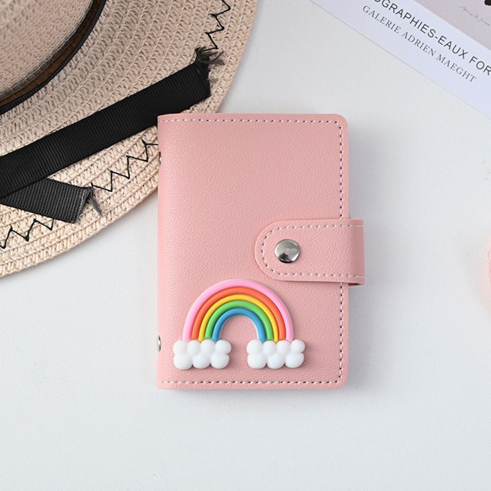 Simple Cute Meal Card PU Leather 26 Bit Gift Male Ladies Bus Card Cover ...
