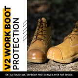 Tuff Toe V2 Boot & Shoe Protector with Waterproof Fix & Bond, Non-Slip ...