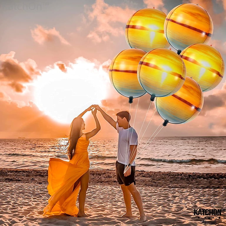 Balloons In The Sunset