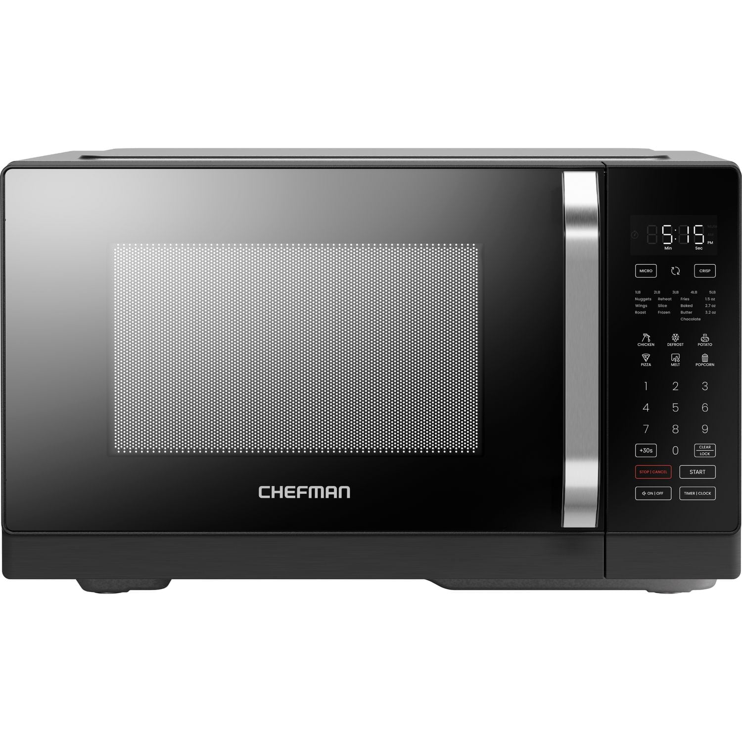 Chefman MicroCrisp 22.5L (0.8 cu. ft.) Microwave and Convection Oven ...