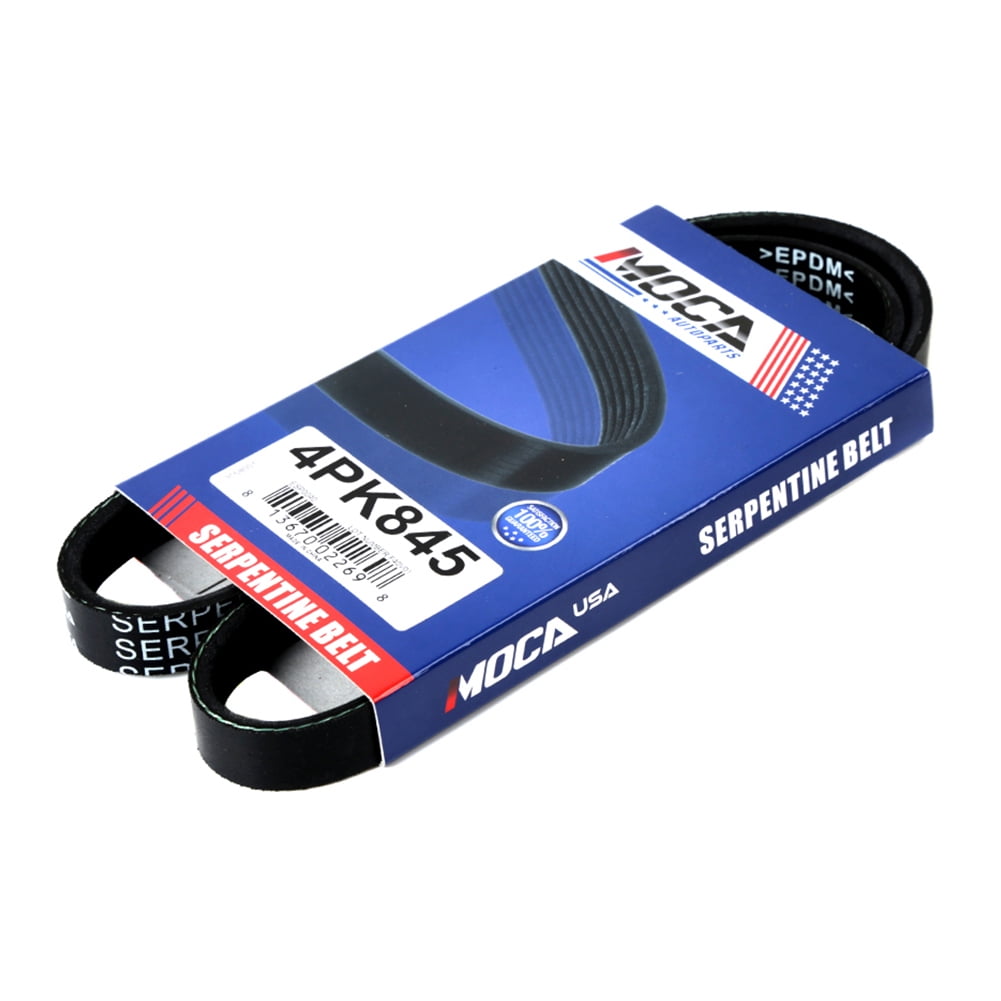 MOCA AUTOPARTS 4PK845 Serpentine Belt for 13-09 Bmw X5 L6 3.0L & 11-01 ...