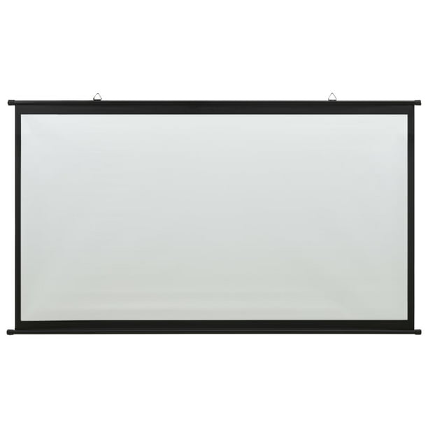 vidaXL Projection Screen Home Theater Screen Pull-down Projector Screen ...