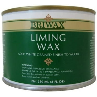 Briwax Liming Wax Adds White Grained Finish to Wood, 8 Fl. Oz ...