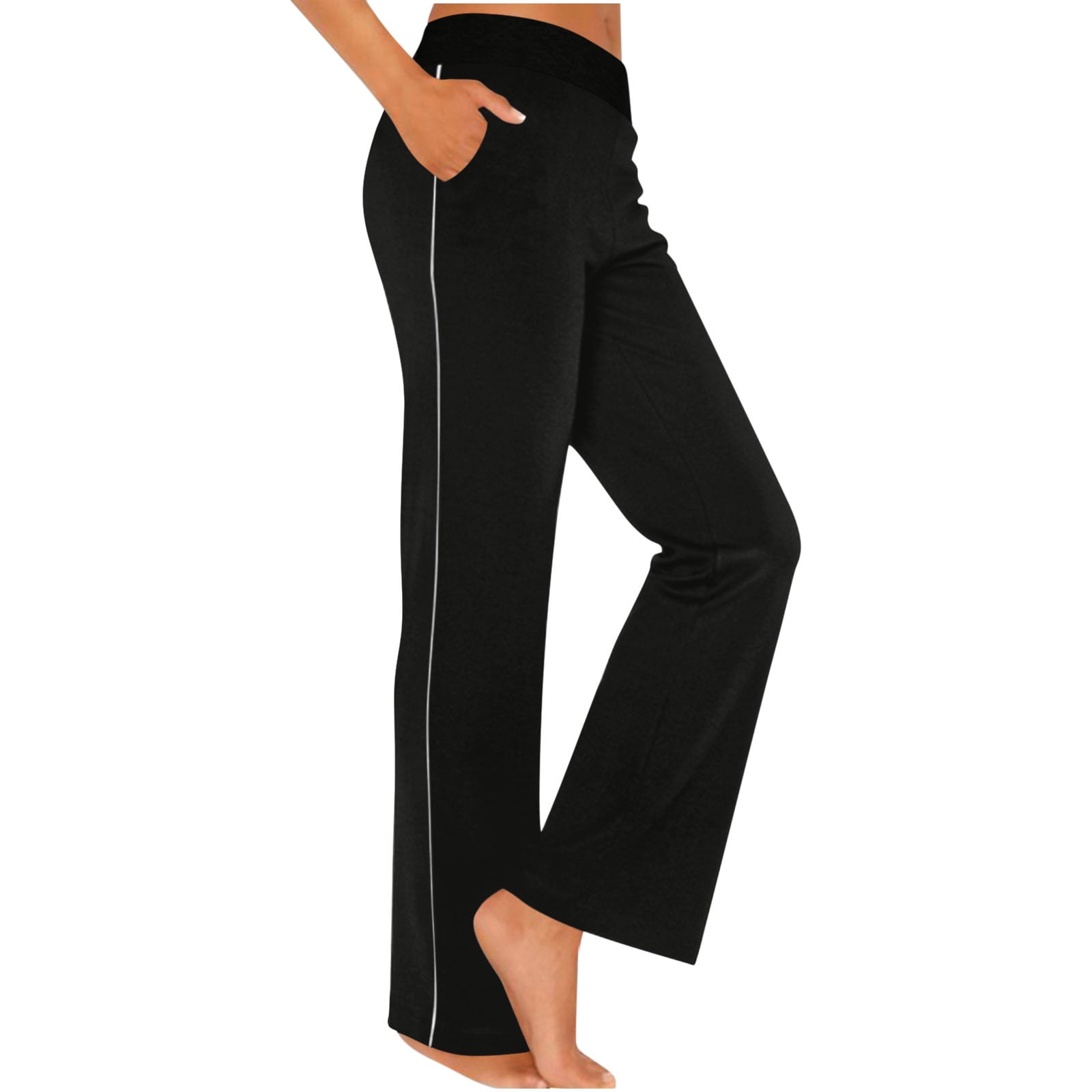 Click here for Biudgviw Yoga Pants For Women Elastic Waisted Brea... prices