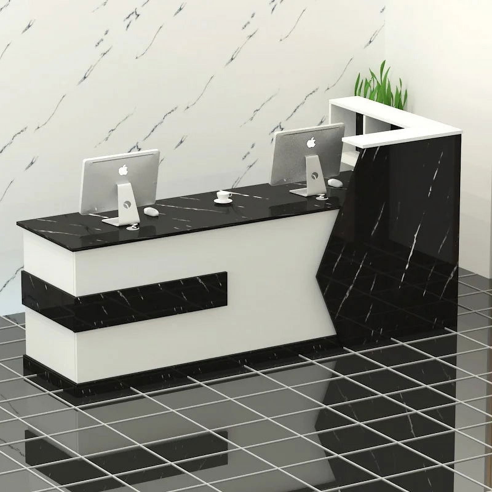 Bar Counter Reception Desks Tall Display Cabinet Commercial Cashier ...