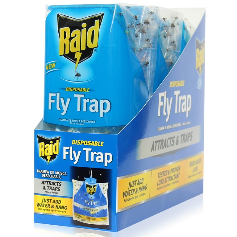 Raid Disposable Fly Trap, Traps Flies, Gnats, Moths, And, 46% OFF