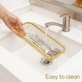4 Pcs Gold Kitchen Drawer Organizer, Stainless Steel Silverware ...