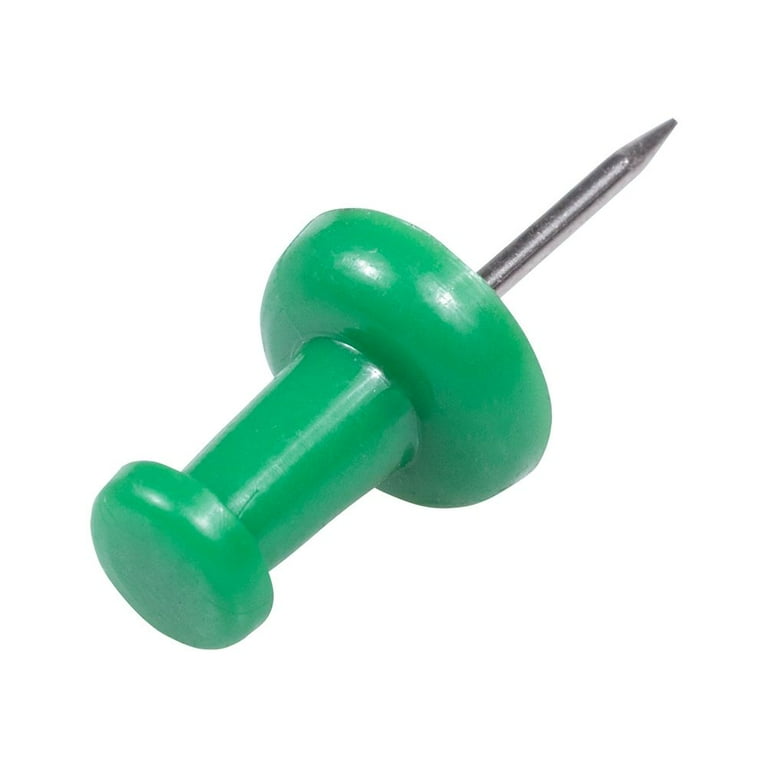 Green Push Pin Clip Art
