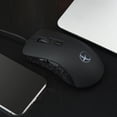 Heating Mouse USB Optical Mice 2400DPI Ergonomic Mice Temperature 38 ...