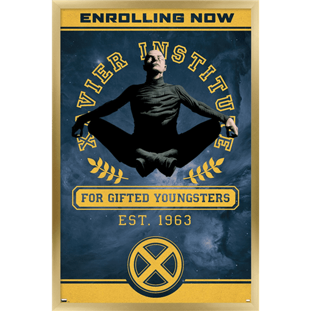 Marvel Comics - The X-Men - XaVier Institute Wall Poster, 14.725" x 22. ...