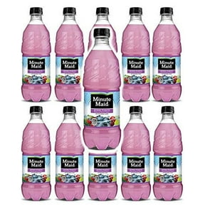 Minute Maid Blue Raspberry, 20 Oz Bottle - Walmart.com