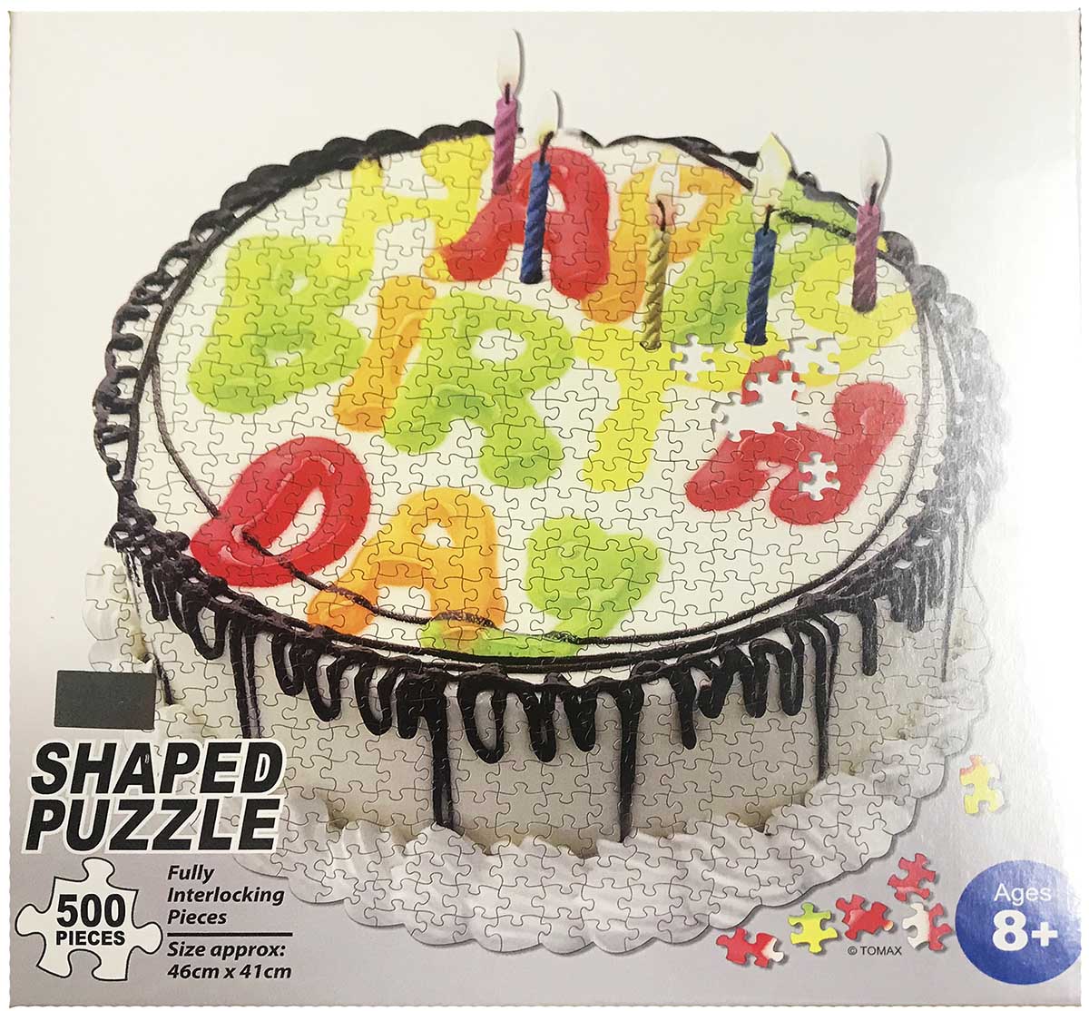 Birthday Cake A 500 piece Puzzle By Tomax Puzzles Walmart Birthday Cake A 500 piece Puzzle By Tomax Puzzles Walmart