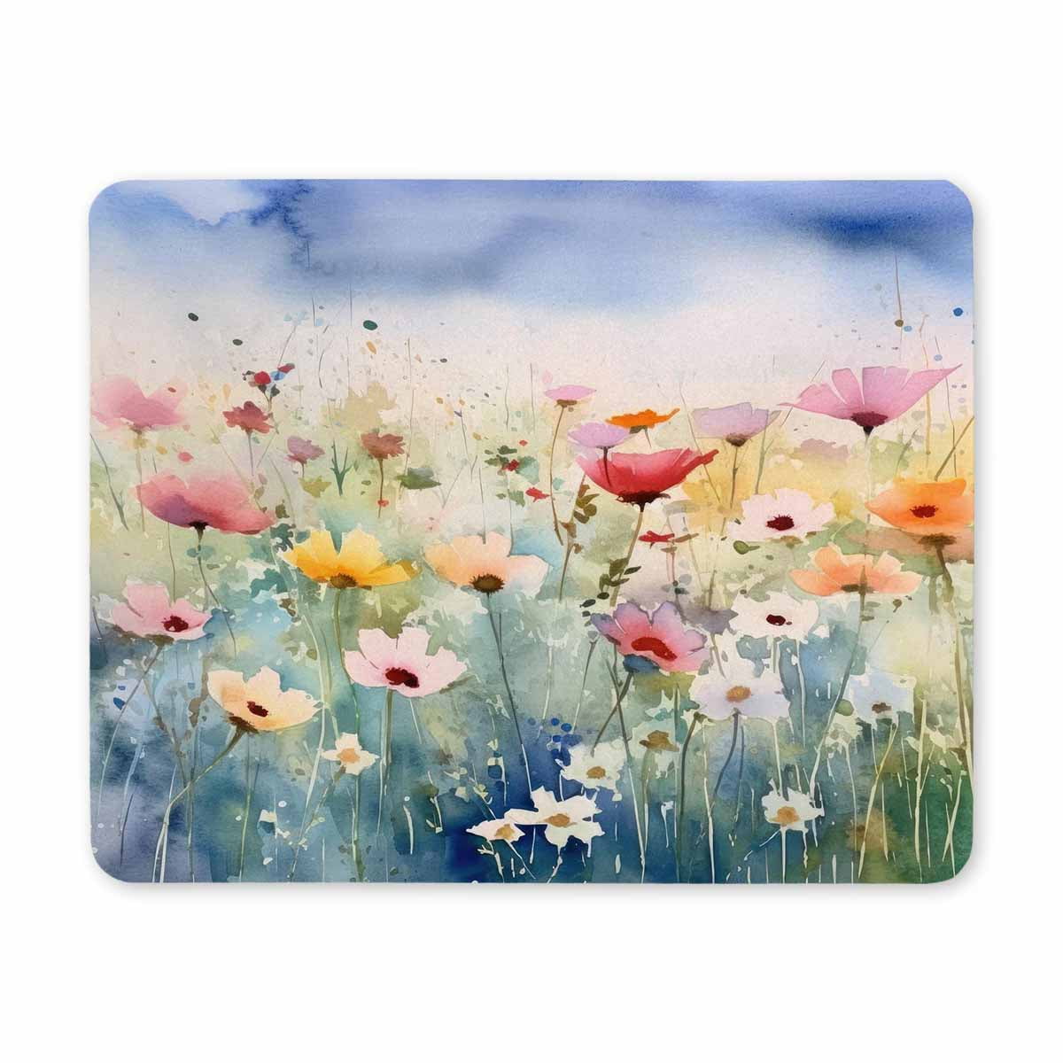 Mouse Pad, Beautiful Floral Mouse Pad, Washable Mousepads with , Non ...