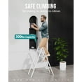 4 Step Ladder, Foldable Step Stool, Aluminum Lightweight Ladder for ...