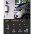 Enphase Solar IQ 50 Home EV Charger, Level 2, Wi-Fi, 40 Amp, 240v, NEMA ...