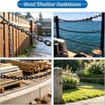 20 FT Traffic Warning Chain - Heavy Duty Plastic Barrier Chain For ...