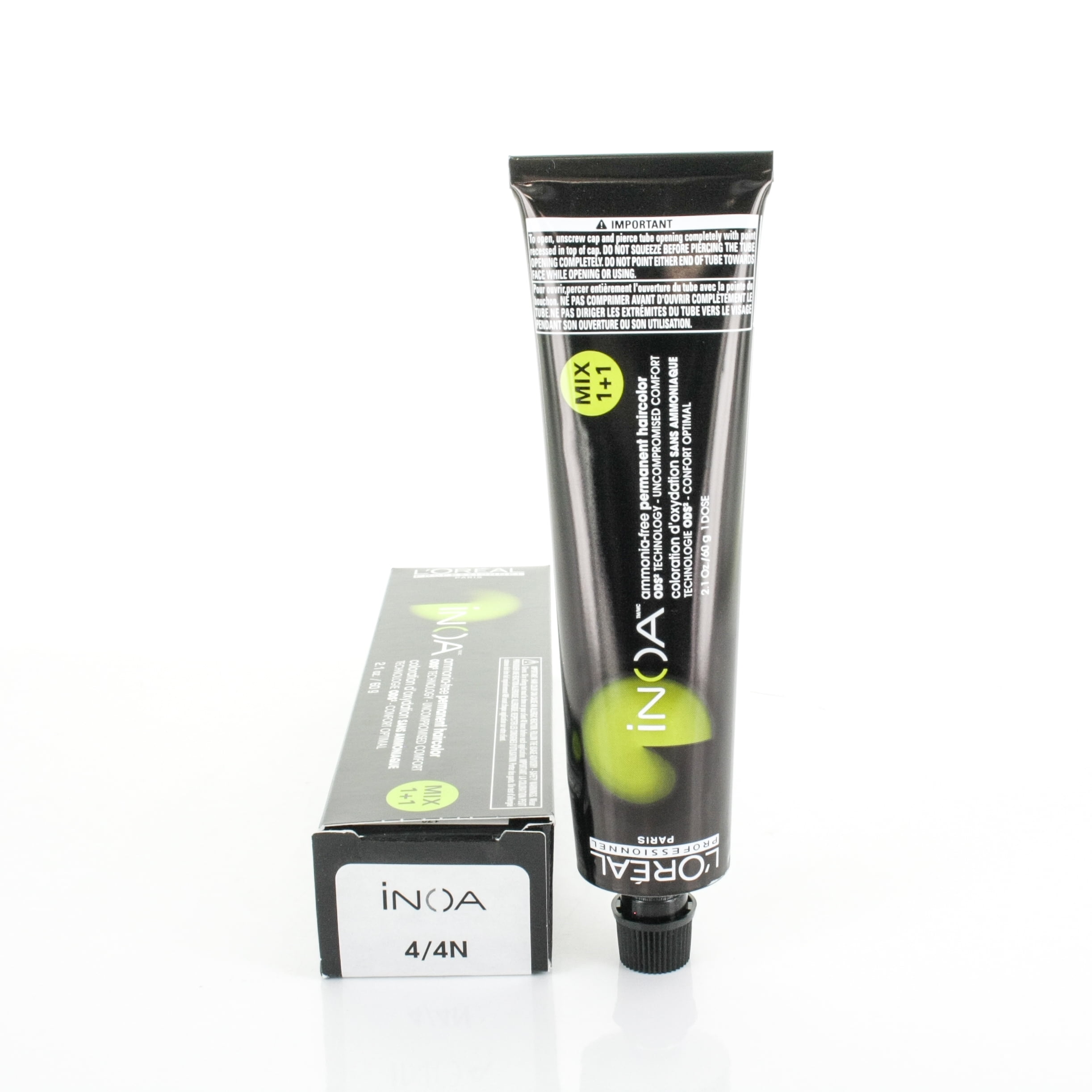 L'Oreal Professionnel - INOA Ammonia Free Permanent Hair Color 4/4N 2 ...