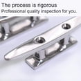 Boat Cleat Open Base Boat Cleat 4/5/6/8 inch, Dock Cleat All 316 ...