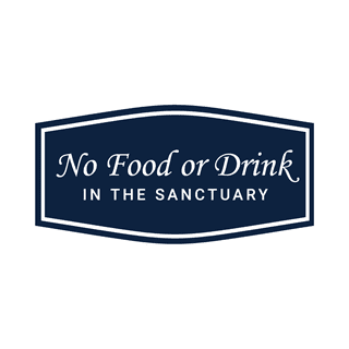 Notice No Outside Food Or Drink- 6x12 Aluminum Bar Club Restaurant sign ...