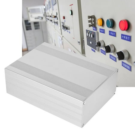 Controller Aluminum Box, Project Box, Sandblasted Oxide Silver White ...