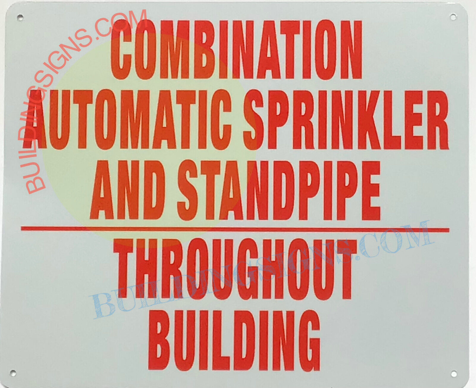 COMBINATION OF AUTOMATIC SPRINKLER AND STANDPIPE THROUGHOUT BUILDING ...