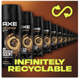 AXE Dark Temptation Men's Body Spray Deodorant Aluminum-Free, 4.0 oz ...
