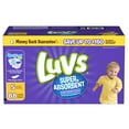 Luvs Super Absorbent Leakguards Newborn Diapers Size 5 88 count ...