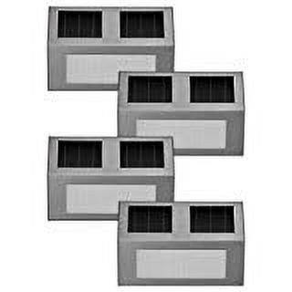 Metal Solar Deck Light - Bronze - pack of 4 - Walmart.com
