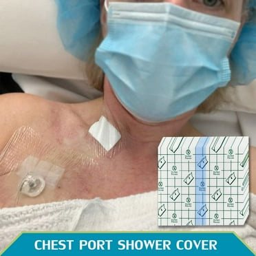Hola Health Waterproof Shower Cover Shields for Dialysis Port Picc Line ...