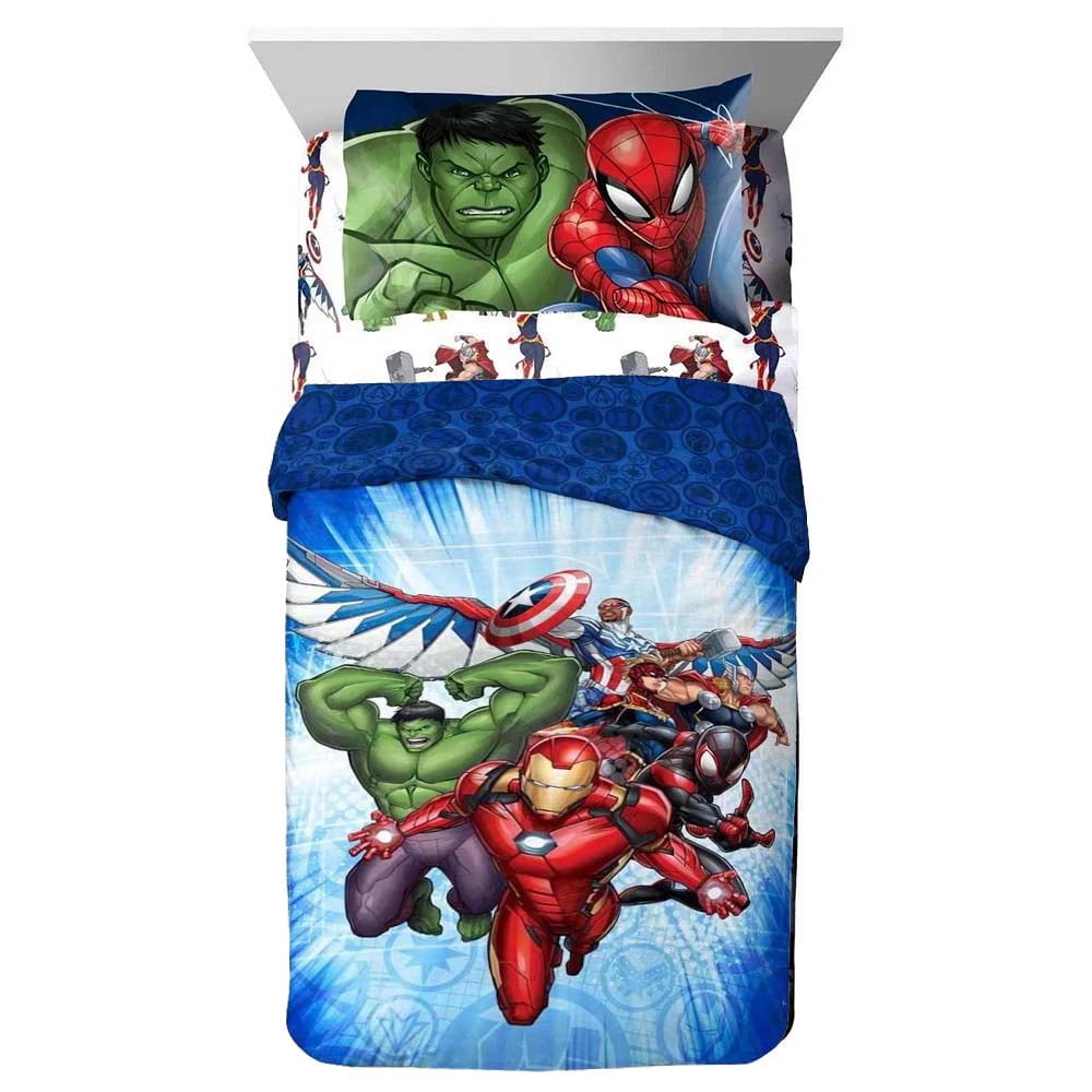 Click here for Marvel Avengers 4-Pcs Twin Bed In Bag Sheet Set Fo... prices