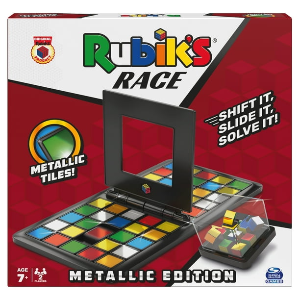 Rubik’s Race, Metallic Edition Board Game, for Kids Ages 7 and up - Walmart.com