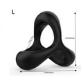 Male Silicone Penis Rings Scrotum Bind Delay Ejaculation Cock Ring Sexy Erection Rings Couple