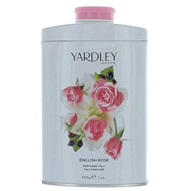 Yardley English Rose Perfume Talc, 7 oz - Walmart.com